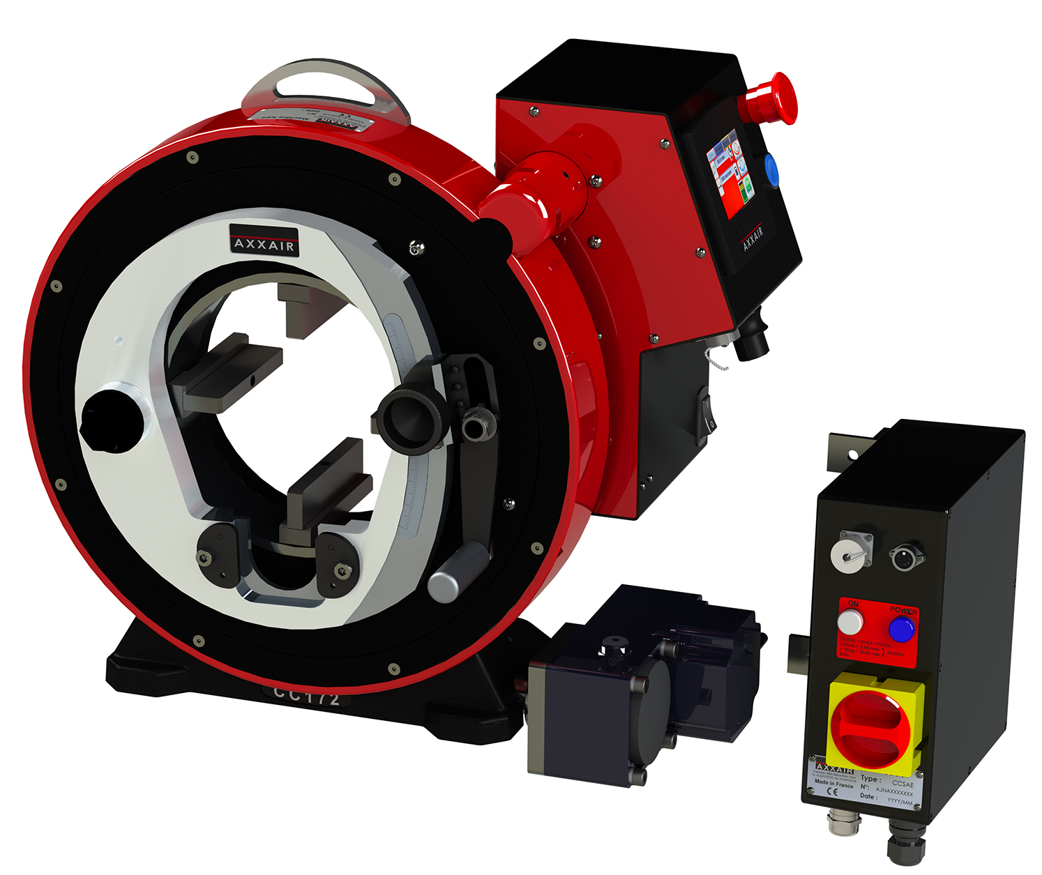 AXXAIR - Fabrication de machines de coupes, chanfrein et soudage pour tubes